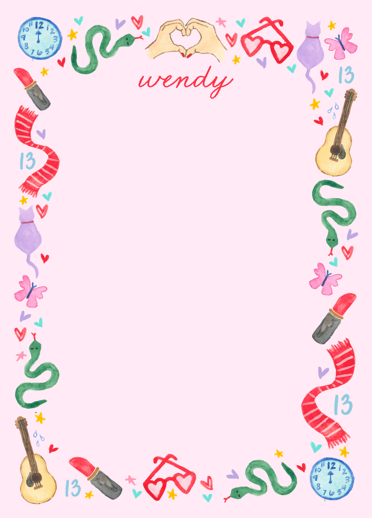 TAYLOR SWIFT NOTEPAD – Sophie Edwards Design